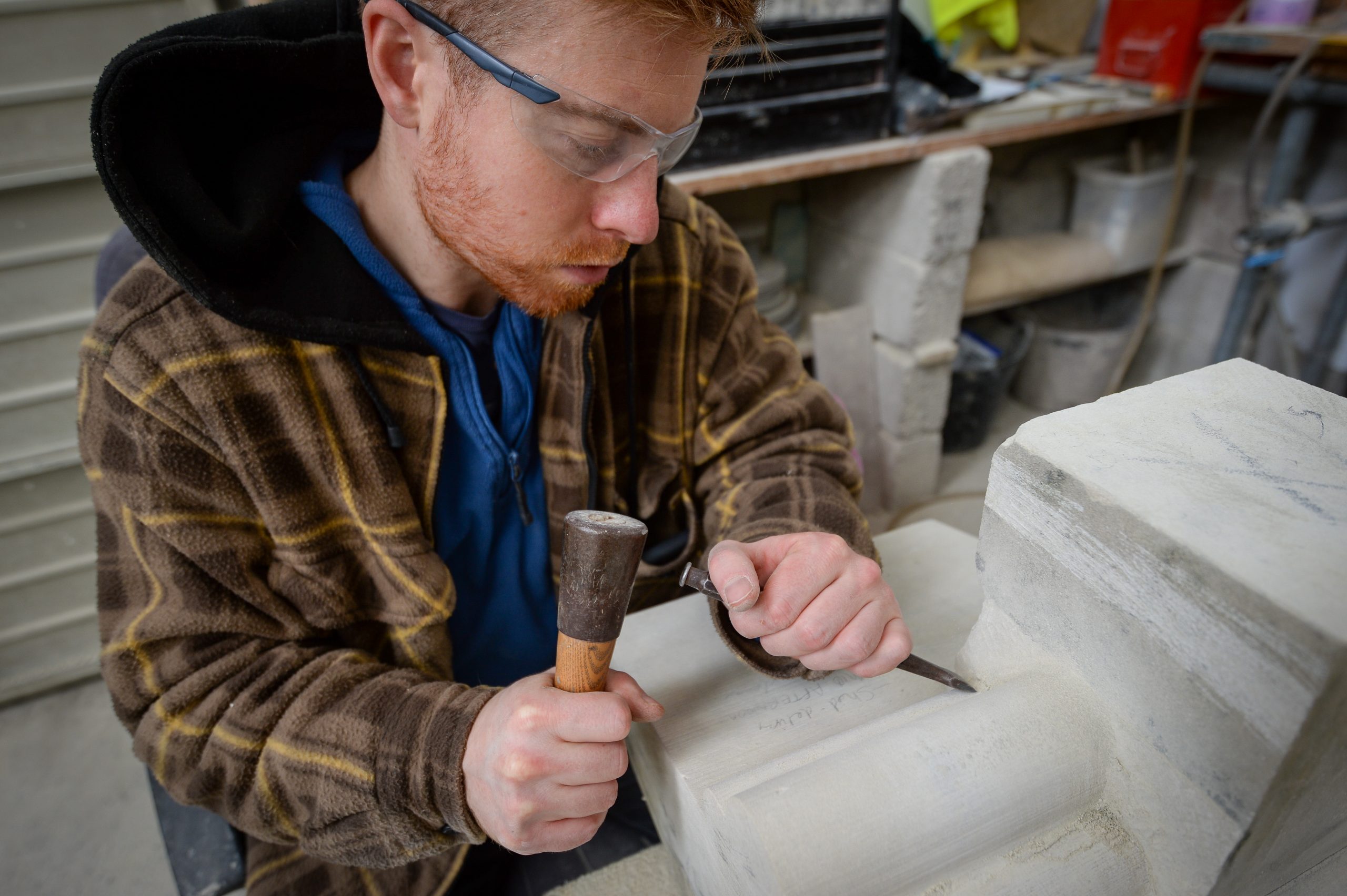 Stonemasonry Workshops - Salisbury Cathedral